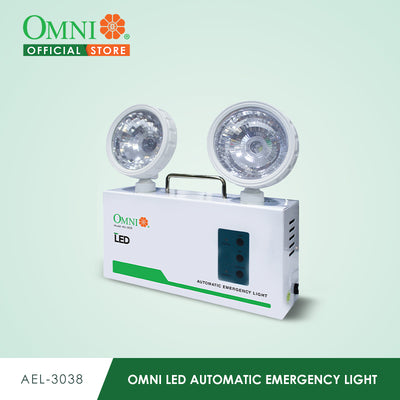 LED Automatic Emergency Light TRICOLOR - AEL-3038 – Omni Philippines Online Store