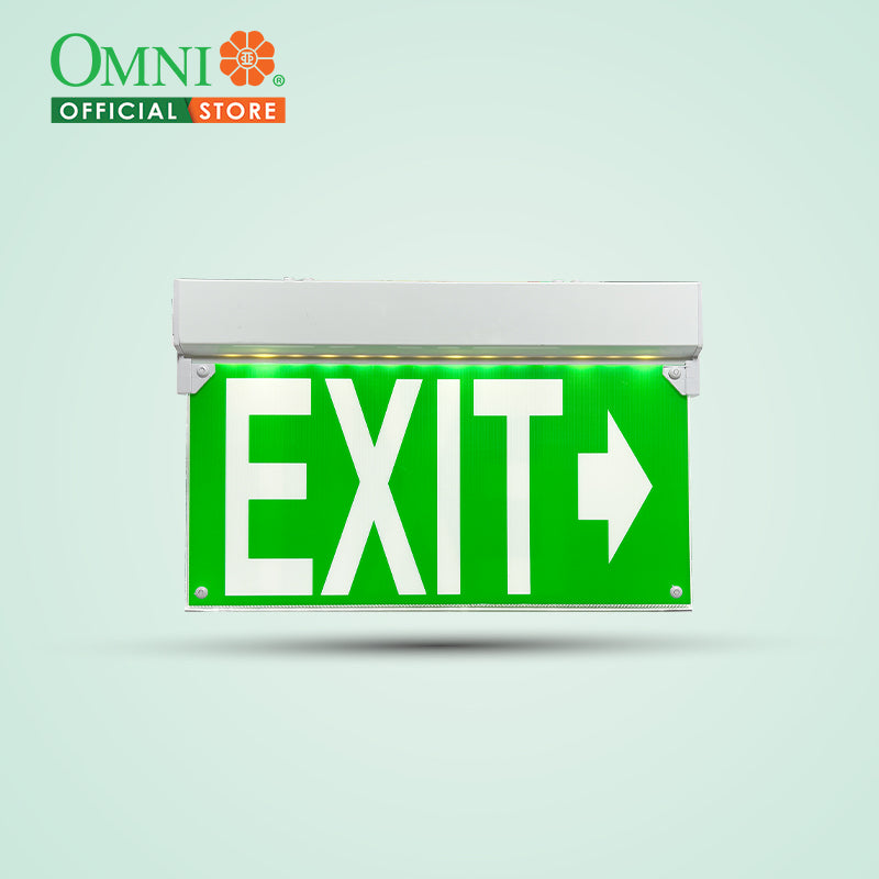 OMNI LED Exit Sign - LED/X-302 (With Arrow Sign) – Omni Philippines ...