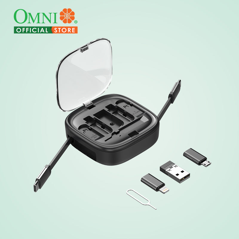 OMNI Data Cable Mobile Adaptor 6-in-1 3A Set - ODC-S3MLC6/B – Omni ...