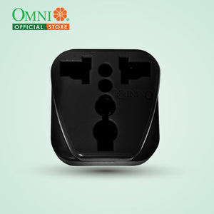 OMNI Universal Socket Adapter 10A 250V~ - WUA-002-PK (Black) – Omni ...