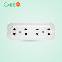 Surface 4-Gang Convenience Outlet 10A - WSO-004 – Omni Philippines ...