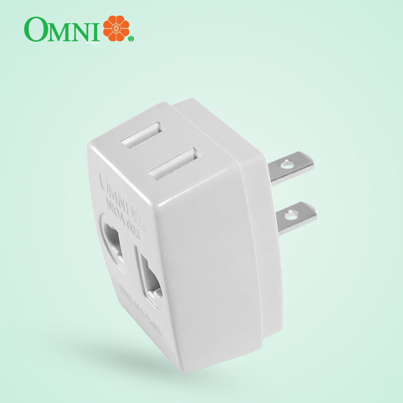 Octopus Adapter 10A Triple Flat Tap to Flat Pin - WOA-003 – Omni ...