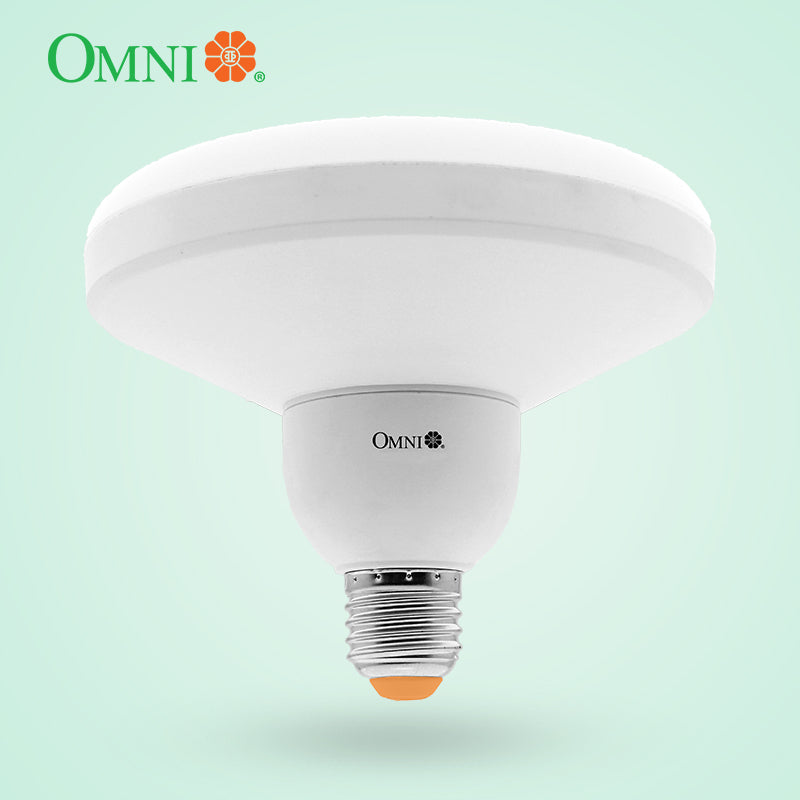 LED Circular Flat Lamp Bulb E27 Base 22 Watts (Warm White) - LFE27-22W ...