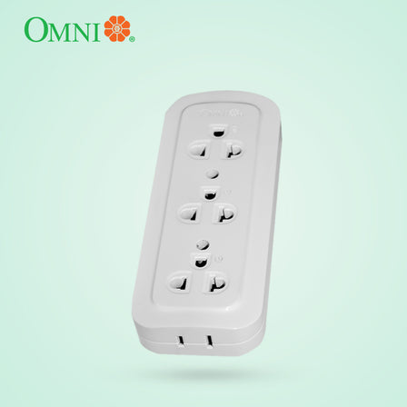 Surface Convenience Outlet 3-gang with Ground 10A - WSG-003 – Omni ...