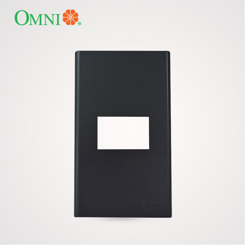 1-Gang Plate Gray Series - WWP-110G – Omni Philippines Online Store